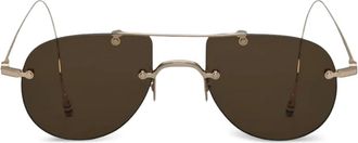 Thom Browne round-frame sunglasses - Braun