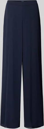Vera Mont Regular Fit Weite Hose mit T&uuml;llbesatz