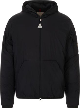 Moncler Homme, Vestes, Noir, Taille: L Monteynard Doudoune Courte &agrave; Capuche
