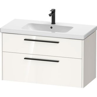 Duravit D-Code Waschtischunterbau, 1 Auszug, 984x460mm, - Duravit