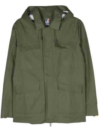 K-Way veste Erhal à capuche - Vert