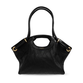 Balmain Ledertasche - - Bags - Damen - Schwarzk - ONE SIZE