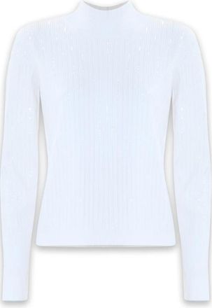 Kocca Femme, Pulls, Blanc, Taille: 40 FR Pull Chic Coupe Slim