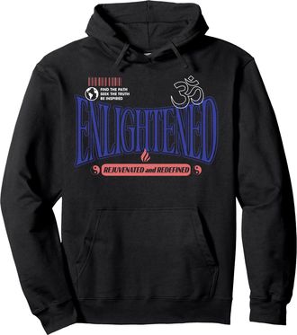 Trendy Apparel Find The Path Seek The Truth Enlightened Om Pullover Hoodie