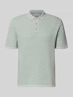Jack & Jones Regular Fit Poloshirt mit Strukturmuster Modell GEORGE