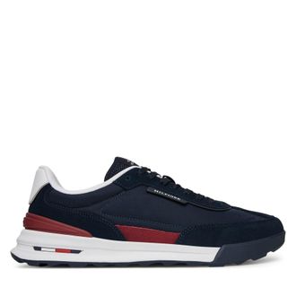 Tommy Hilfiger Sneakers Tommy Hilfiger Retro Runner Nylon Mix FM0FM05523 Dunkelblau