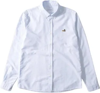 Edmmond Studios Edmmond Studios, Homme, Chemises, Bleu, Taille: 2XL Duck Striped Shirt