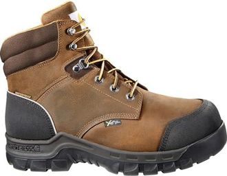 Carhartt Work in Progress Rugged Flex 6in WP Metguard CT Dark Brown Oil Tanned