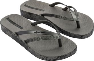 Ipanema Damen Bossa Soft V FEM Flipflop, Grey/Dark Silver, 38 EU