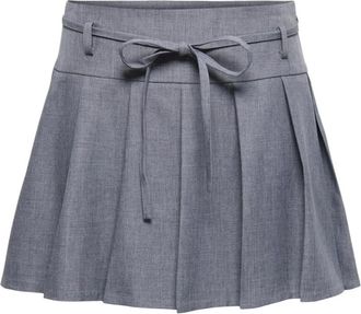 Only Only, Femme, Jupes, Gris, Taille: 32 FR Jupe en m&eacute;lange de polyester avec &eacute;lasthanne