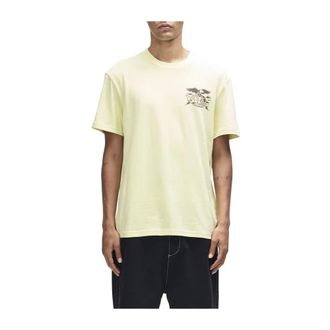 Deus Claw-Some Whizz Tee - - Tops - Herren - Gelb - XL