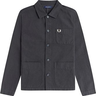 Fred Perry Homme, Vestes, Gris, Taille: S Overshirt