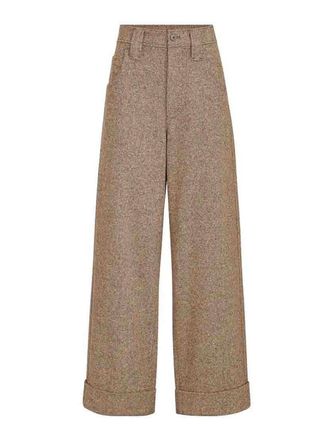 Brunello Cucinelli Pantalons D&eacute;contract&eacute;s - Beige