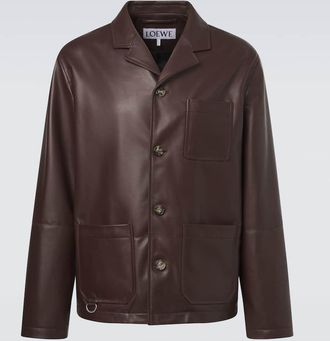 Loewe Veste en cuir
