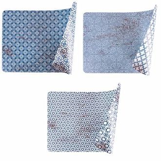 Villa D'Este Home Tivoli 6er Set Double Face Tischset 45x30cm Kasbah