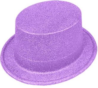 Generic Chapeau de cowboy &agrave; paillettes pour homme et femme - Brillant - Costume de Venise - Accessoire de d&eacute;coration pour bal de promo (PP2, taille unique)
