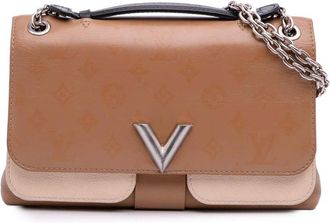 Louis Vuitton Sac &agrave; main pr&eacute;-poss&eacute;d&eacute; polyvalent &agrave; poign&eacute;e sup&eacute;rieure avec bandouli&egrave;re - Femme - Pre-owned - Brun - Taille: ONE Size