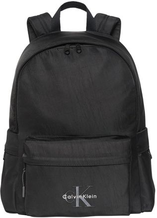 Calvin Klein Herren Bold Round Backpack LV04D3114G Rucksack, Schwarz (Schwarz), Einheitsgr&ouml;&szlig;e, Schwarz (Schwarz), Einheitsgr&ouml;&szlig;e, Rucksack