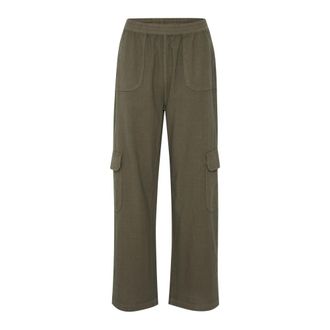 Kaffe Kanaya Cargo Pants - - Trousers - Damen - Gr&uuml;n - S