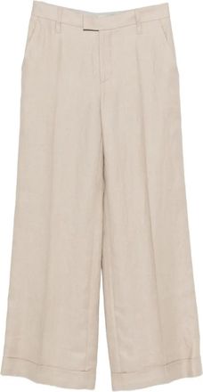 Brunello Cucinelli pleated trousers - Nude
