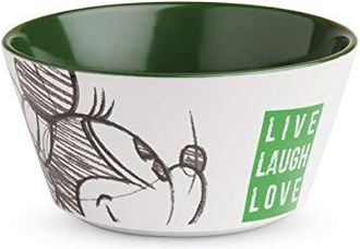 Egan Schüssel Minnie Live Laugh Love grün, Mehrfarbig, Small, PWM91LL/1V