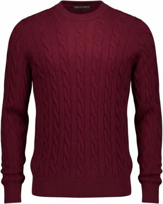 FILIPPO DE LAURENTIIS Pull Col Rond G.Collo ML - Homme - Pulls - Rouge - Taille: XL