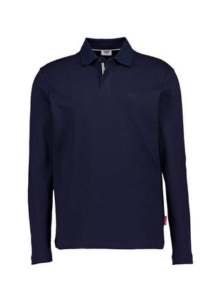 Joop Herren Polo-Shirt blau Baumwoll-Stretch