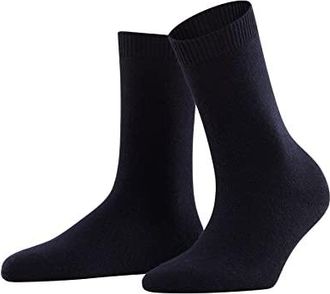 Falke Falke Femme Cosy Wool W So Laine Cachemire Unies 1 Paire Chaussettes, Bleu (Dark Navy 6379), 39-42 EU