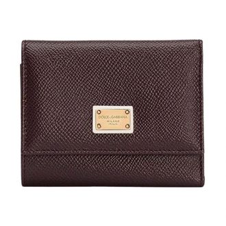 Dolce & Gabbana Dauphine Wallet - - Accessories - Damen - Braun - ONE SIZE