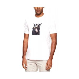 HUGO BOSS Homme, Tops, Blanc, Taille: M Boss - Hauts > T-Chemises