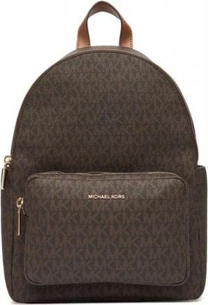Michael Kors Tanner Medium Signature Logo Rucksack - - Bags - unisex - Braun - ONE SIZE