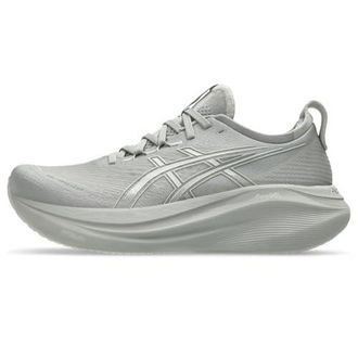 Asics Asics Chaussures de Course Gel-Nimbus 27 pour Homme, Gris Phoque/Gris lac, 12.5