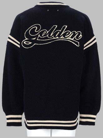 Golden Goose Boxy Cotton Sweater - Blue