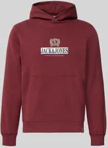 Jack & Jones Hoodie mit Label-Print Modell FREDERIKSBERG