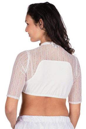 Marjo Dirndlbluse Dirndlbluse - ILSE-LINDA - schwarz, wei&szlig;