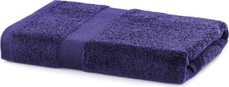 Decoking Badetuch 70x140 cm Baumwolle Qualit&auml;t 525g/m&sup2; violett Duschtuch saugf&auml;hig Marina