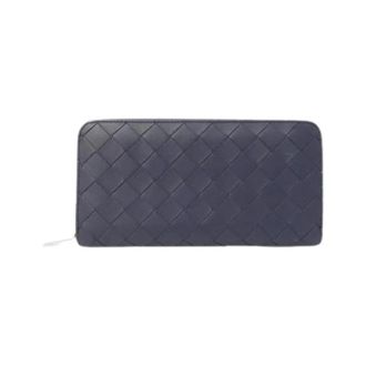 Bottega Veneta Pre-owned Calf Long Wallet - - Pre-owned - Damen - Blau - ONE SIZE