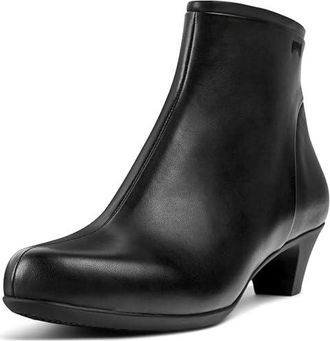 Camper Femme Helena Bajo 46232 Bottine à fermeture éclair Noir 036, 40 (EU)