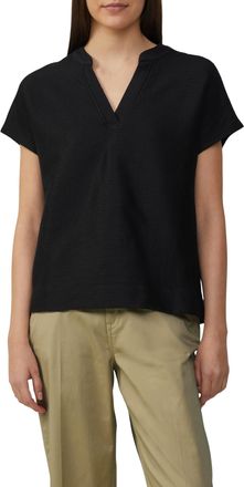 s.Oliver Feminines T-Shirt im Relaxed Fit mit Struktur