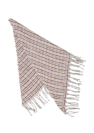 s.Oliver Geb&uuml;rstetes Dreieckstuch mit gedrehten Fransen