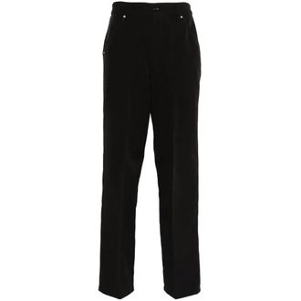 Pinko Straight-leg Schwarze Hose - - Trousers - Damen - Schwarzk - XL
