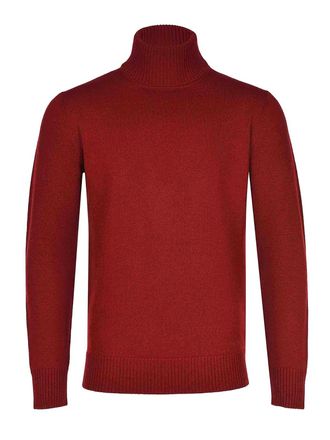 Emporio Armani Pull Col Rond - Rouge