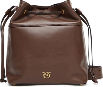 Pinko Handtasche PINKO Secchiello Classic Al 25-26 PLTT 104305 A0QO Braun