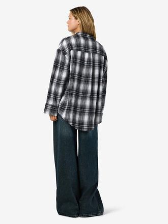 Noisy May Karobluse NMZOE L/S CHECK SHIRT WVN NOOS Baumwollmischung