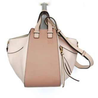 Loewe Pre-owned Hammock Small Handbag - - Pre-owned - Damen - Beige - ONE SIZE