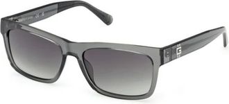 Guess Homme, Accessoires, Gris, Taille: 57 MM Gu00221 20B Lunettes de soleil