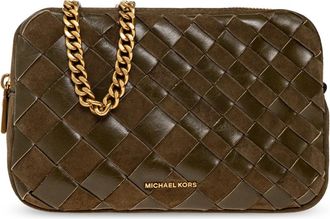 Michael Kors Leder Crossbody Bag Bryant - - Bags - Damen - Braun - ONE SIZE