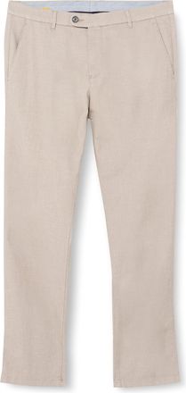 Bugatti Herren 4930-36189 Slackhosen, Beige-40, 33W / 36L EU
