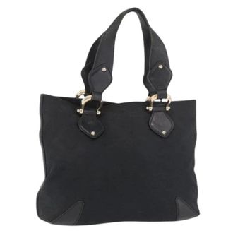 Gucci Pre-owned Vintage GG Canvas Tote Bag - Femme - Pre-owned - Noir - Taille: ONE Size