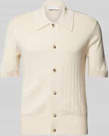 Tiger Of Sweden Freizeithemd aus Woll-Mix mit Strukturmuster Modell Araawen